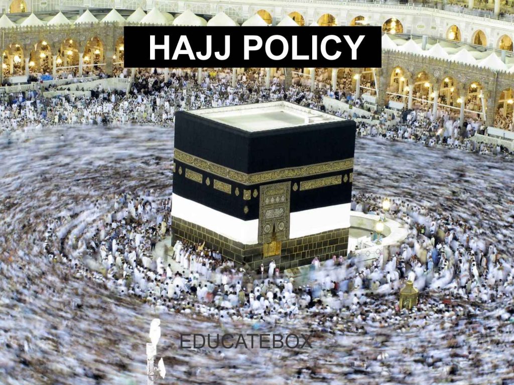 Ministry of Hajj Government of Pakistan Announced Hajj Policy 2025 ...