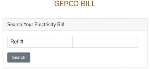 GEPCO Online Duplicate Bill Check | Gepco Bil View |Gapco Electricity